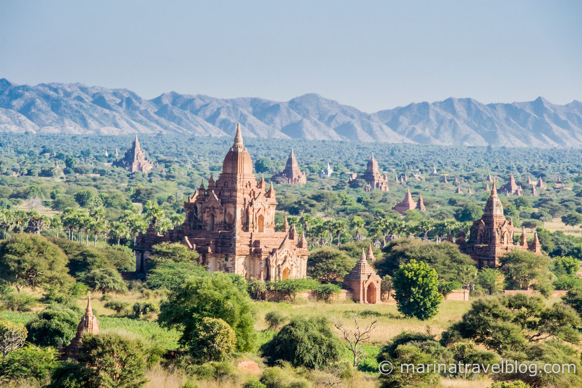 Древние храмы Багана - лучшее место в Мьянме (Бирме)