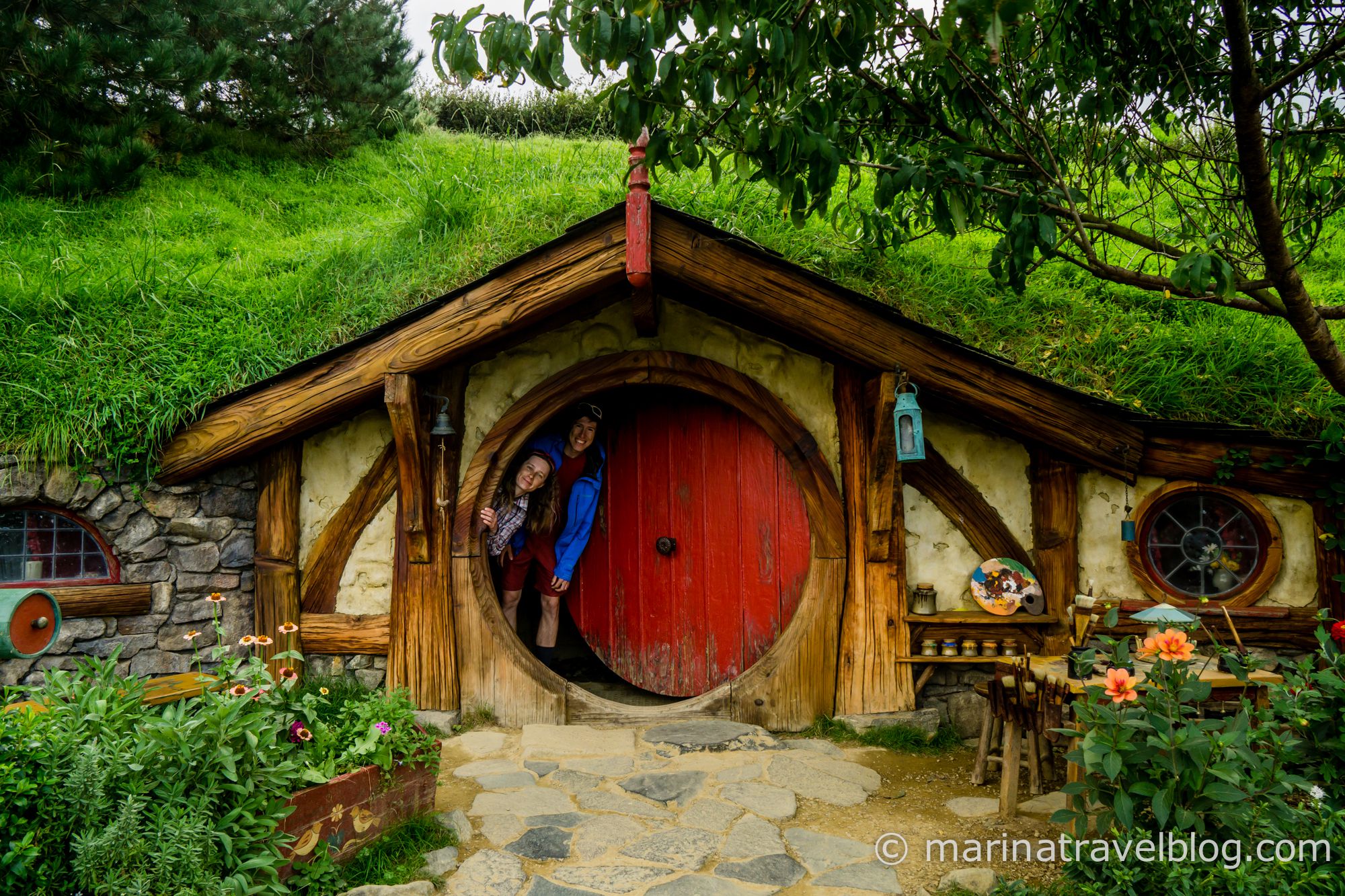Новая Зеландия. Хоббитон (Hobbiton Movie Set)